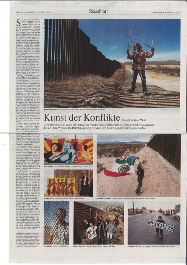 Press – LA FRONTERA: Artists along the U.S.- Mexico Border